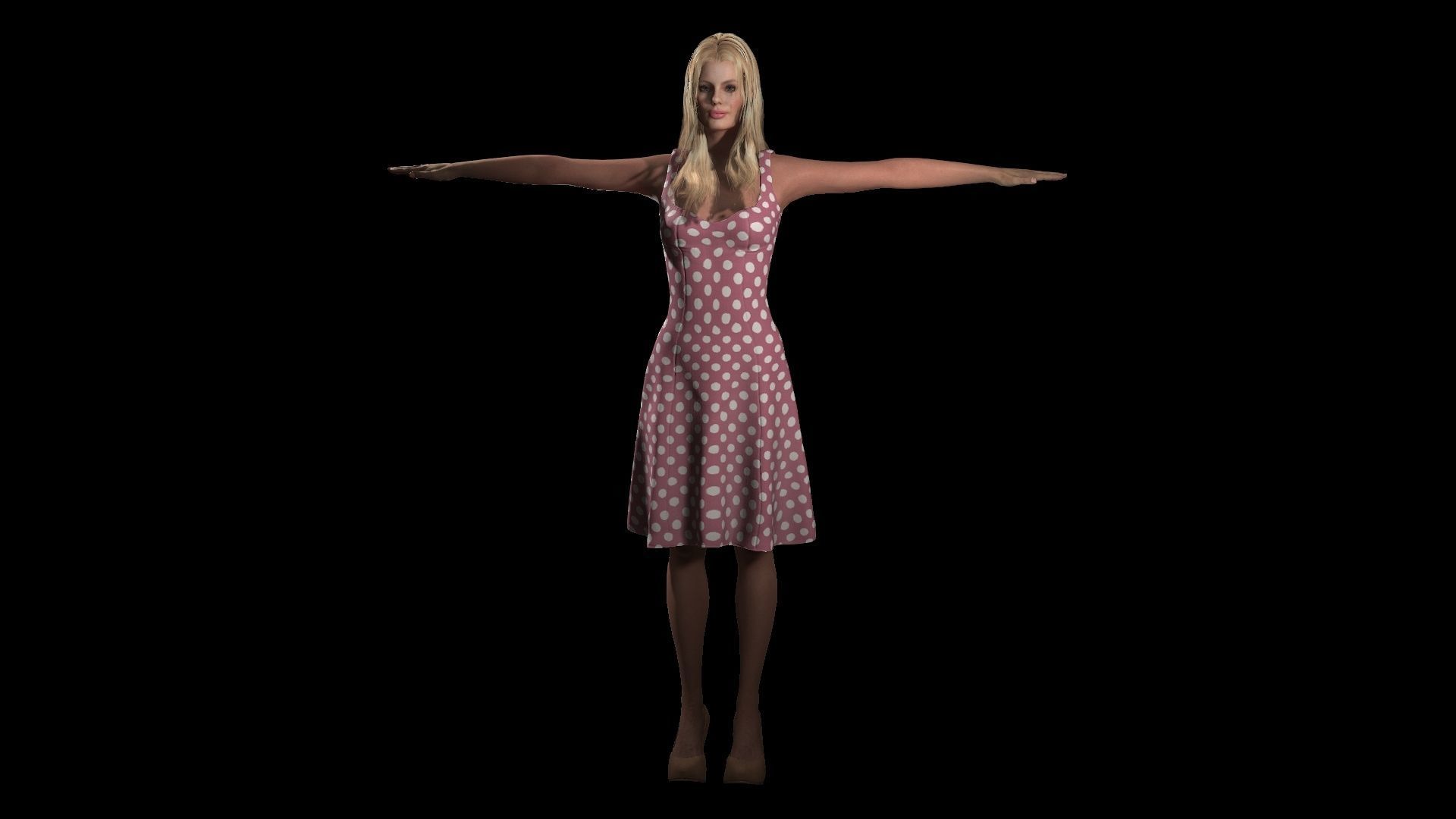 3D model Barbie VR / AR / low-poly | CGTrader