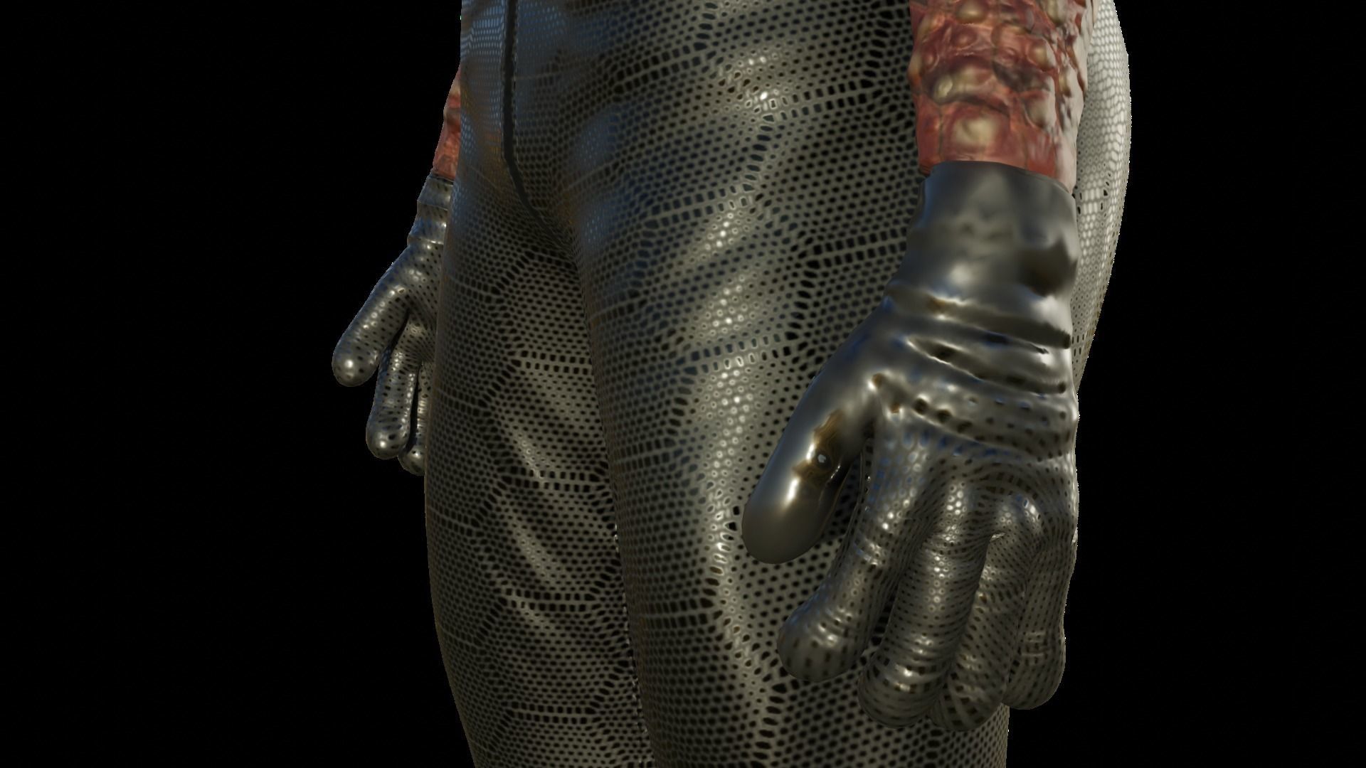 3D model Alien Reptoid VR / AR / low-poly | CGTrader