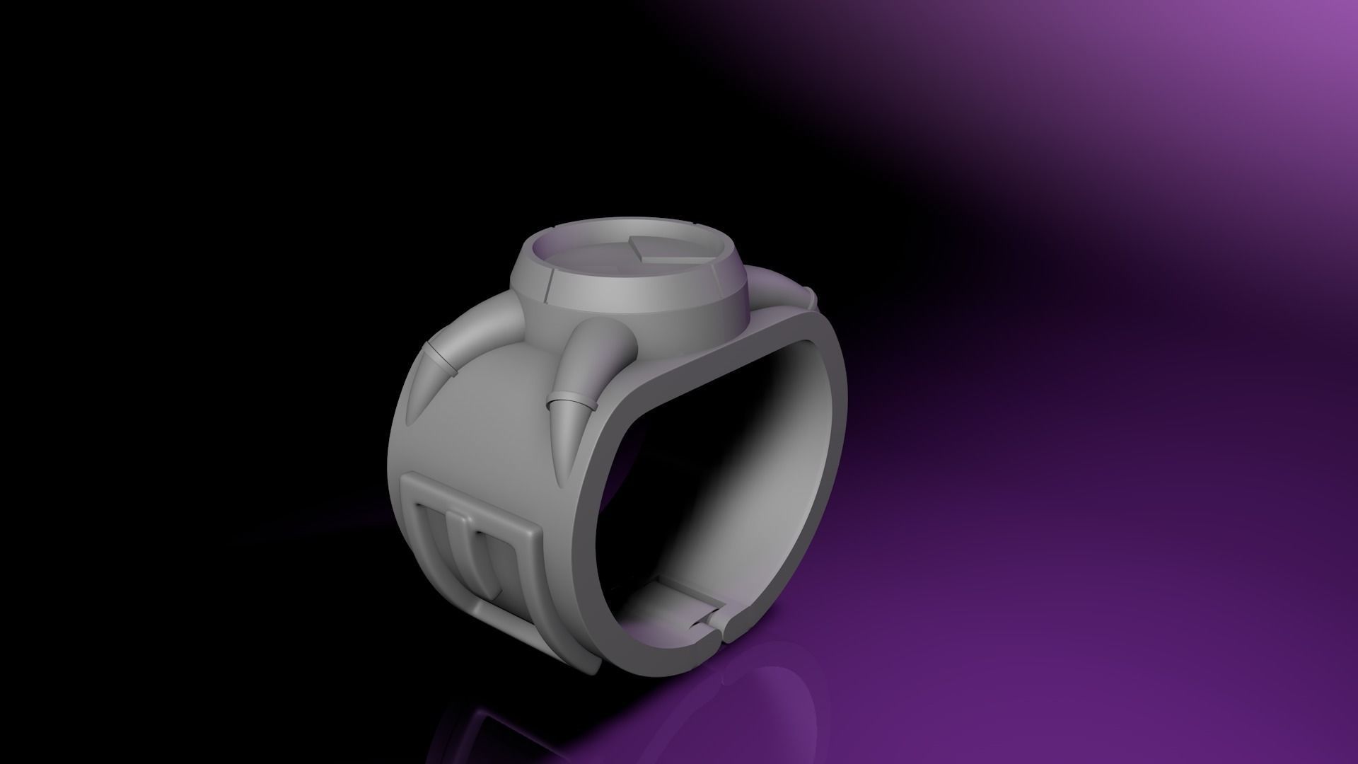 Omnitrix Benzarro - 3D Print Ready STL 3D model 3D printable | CGTrader
