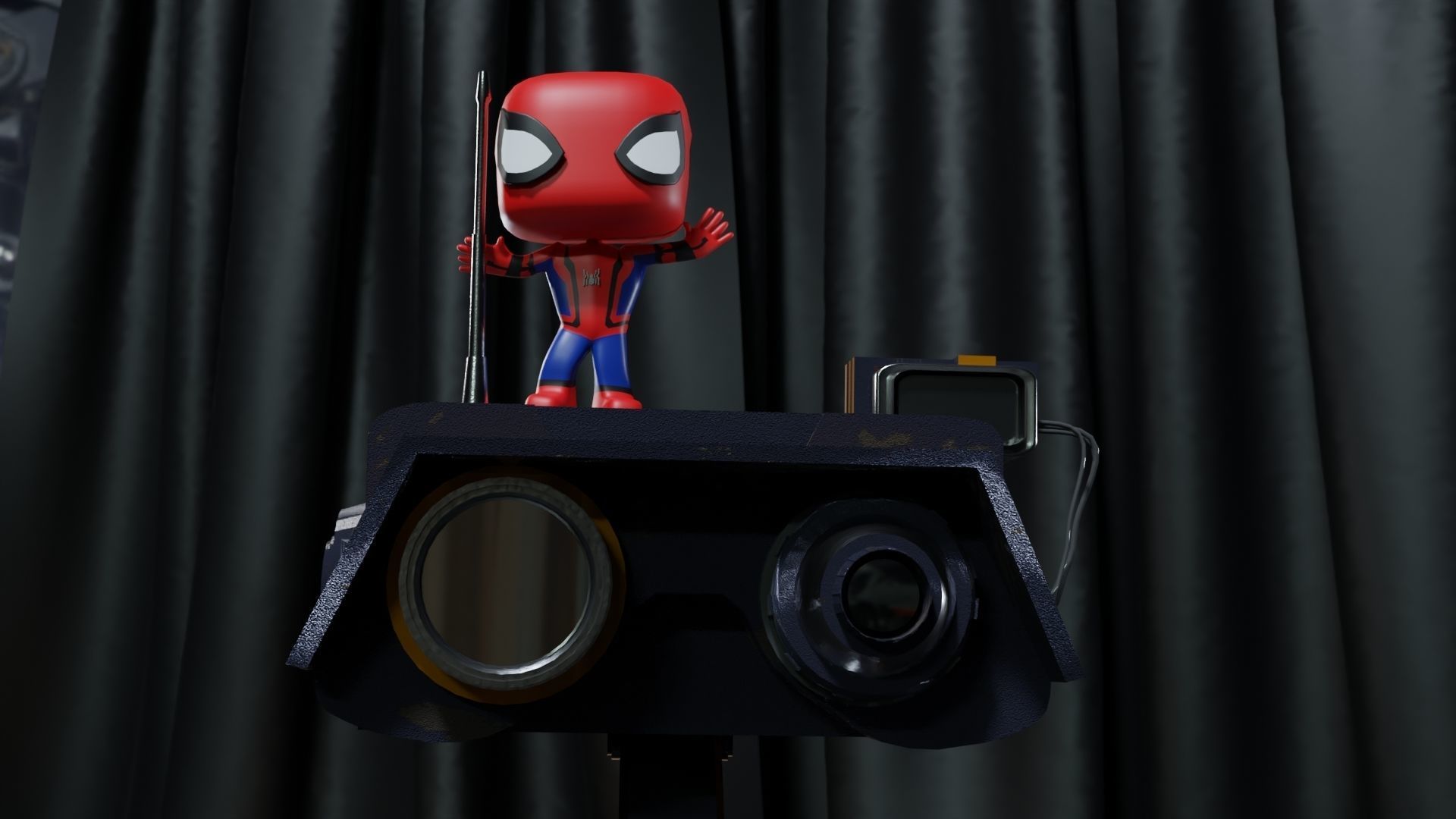 BD3 Starwars model 3D model rigged | CGTrader
