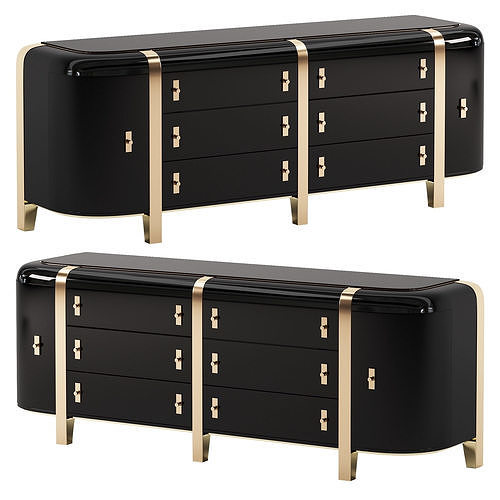 KAHN SIDEBOARD Table By Maisonvalentina 3D model | CGTrader