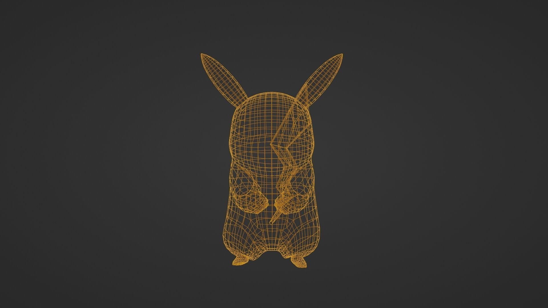 3D model Pikachu Pokemon VR / AR / low-poly | CGTrader