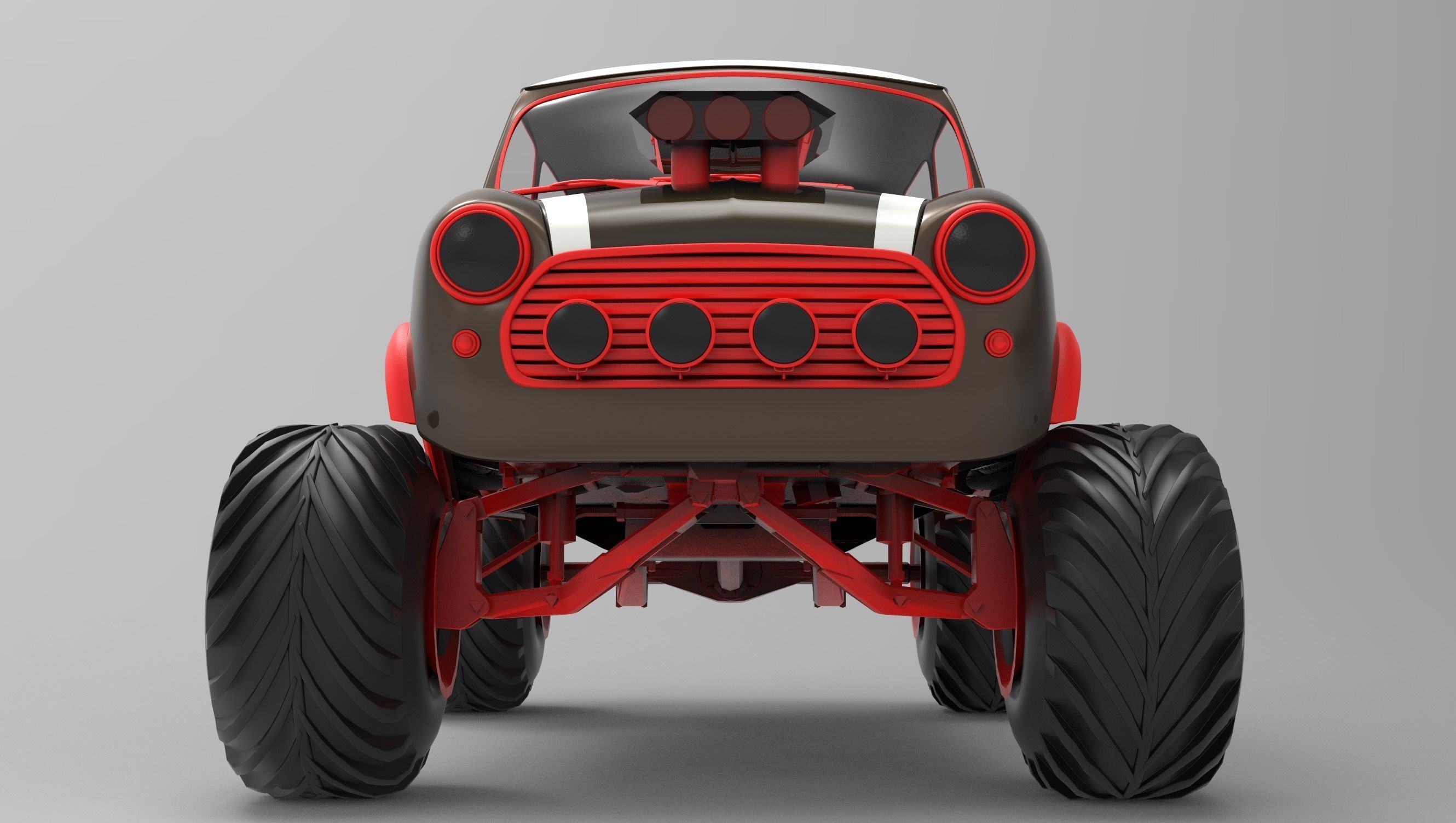 Monster Truck 3D model | CGTrader