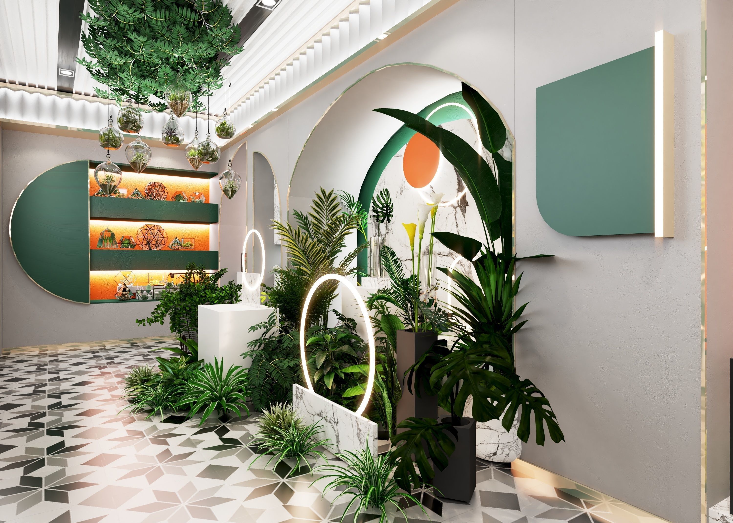 flower shop 3D model | CGTrader