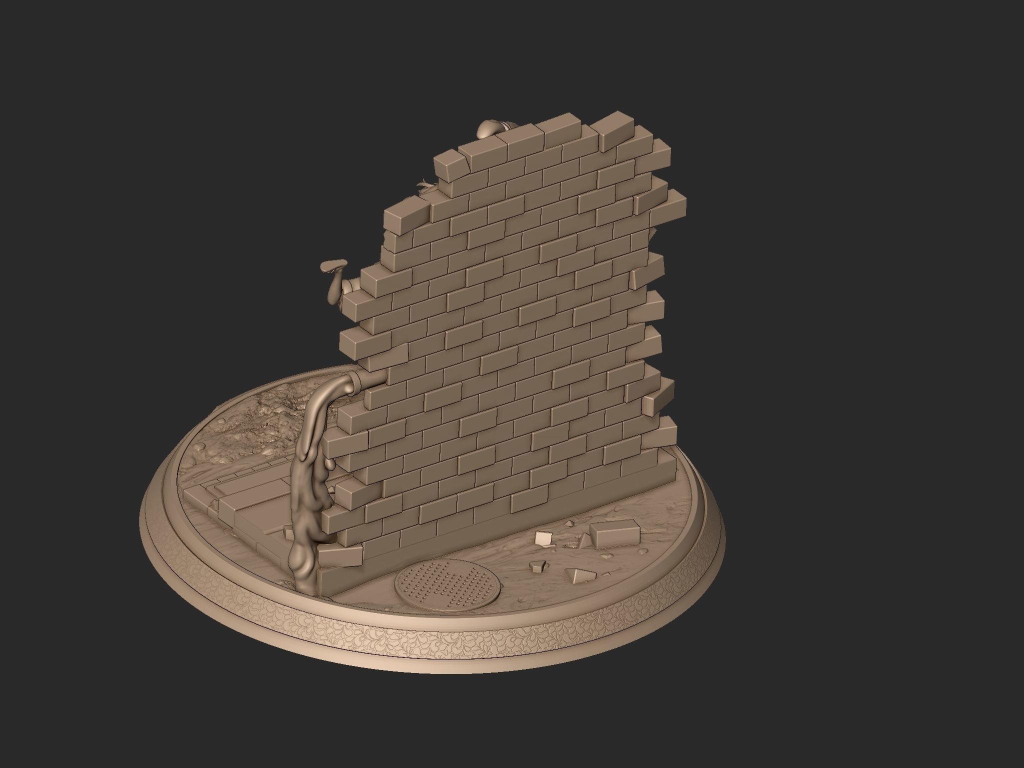 One Piece Luffy and Mr2 3D model 3D printable | CGTrader