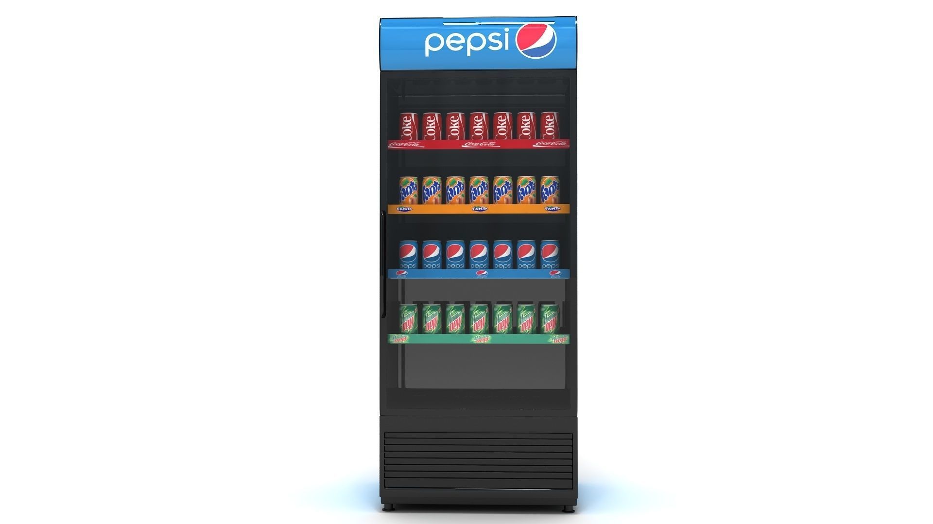 pepsi Refrigerator Display 3D model | CGTrader