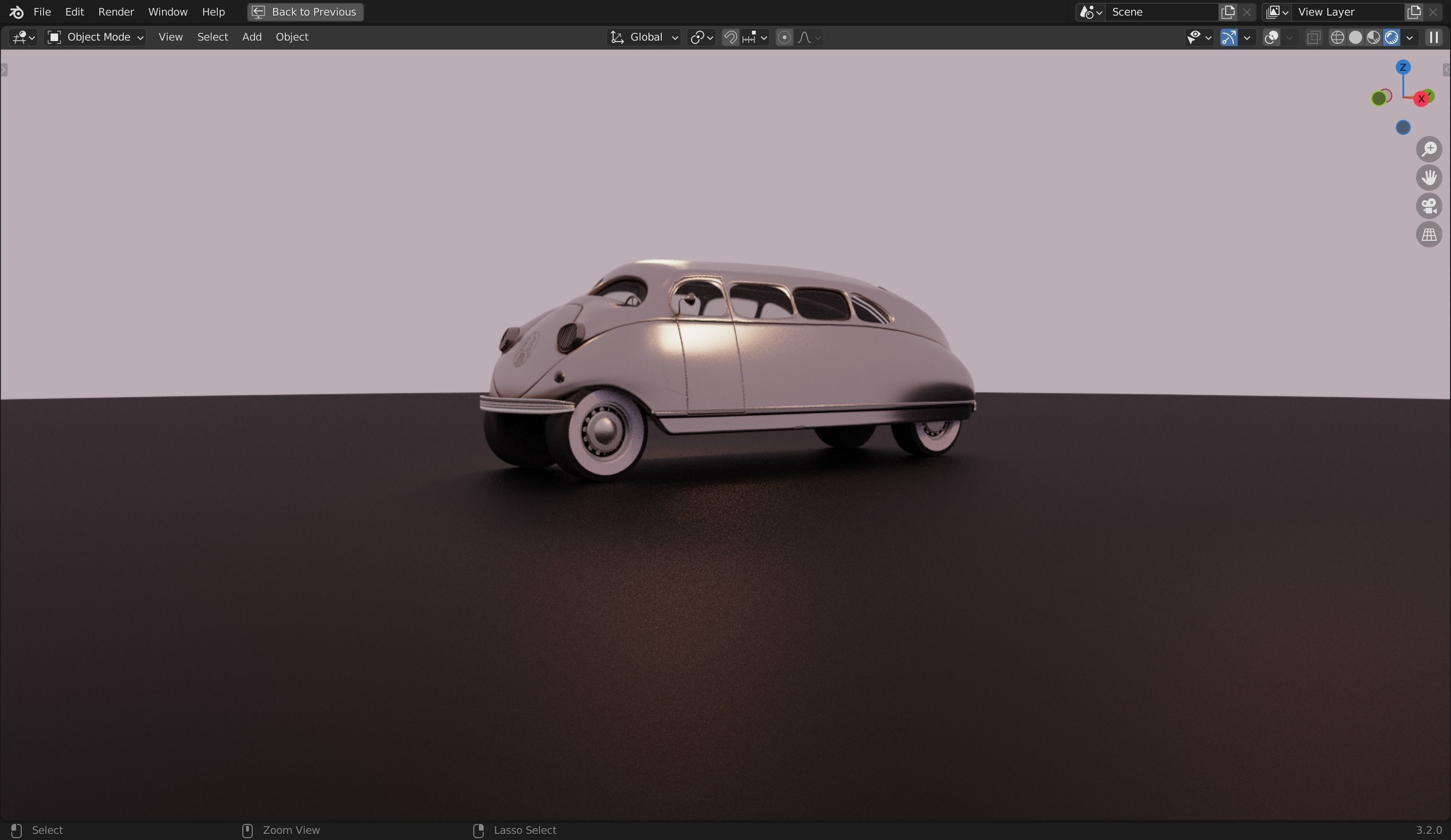 1936 Stout Scarab 3D Model 3D model | CGTrader