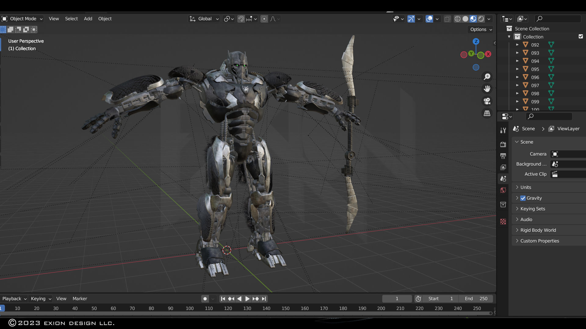 Transformers Optimus Primal ROTB 3D model rigged | CGTrader