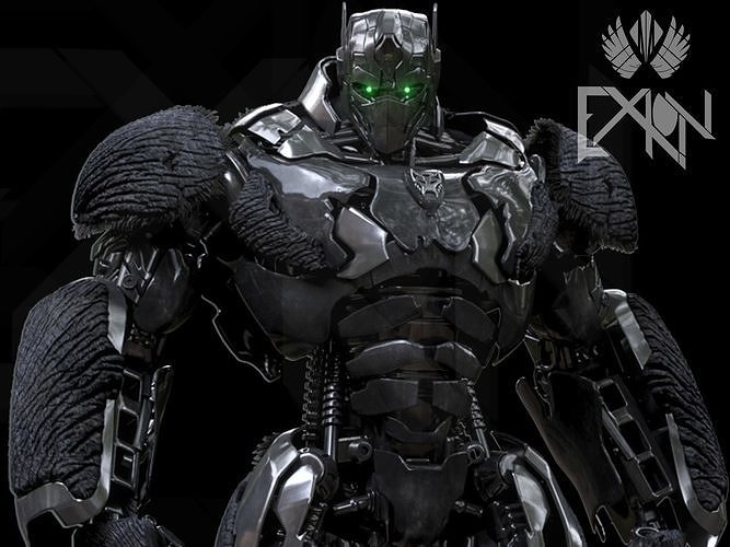 Transformers Optimus Primal ROTB 3D model rigged | CGTrader