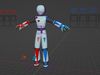 Basic Humanoid Rig free 3D model rigged | CGTrader