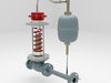 Self Actuated pressure Control Valve 3D model | CGTrader