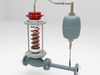 Self Actuated pressure Control Valve 3D model | CGTrader