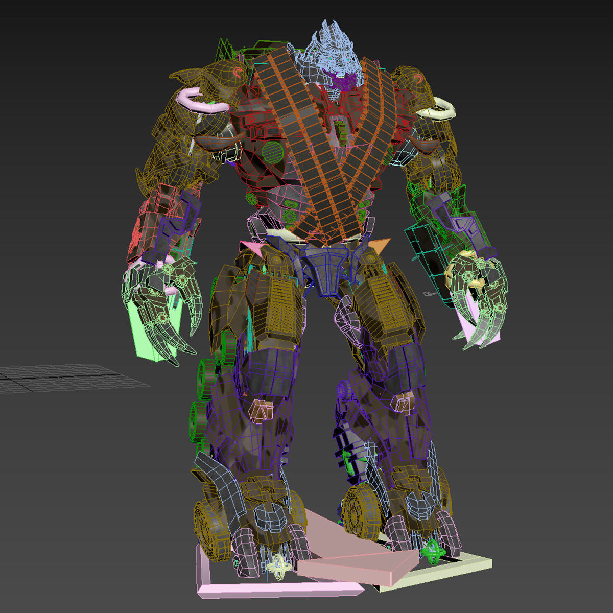 Megatron Ressurection - 3d animated transformer model 3D model animated ...