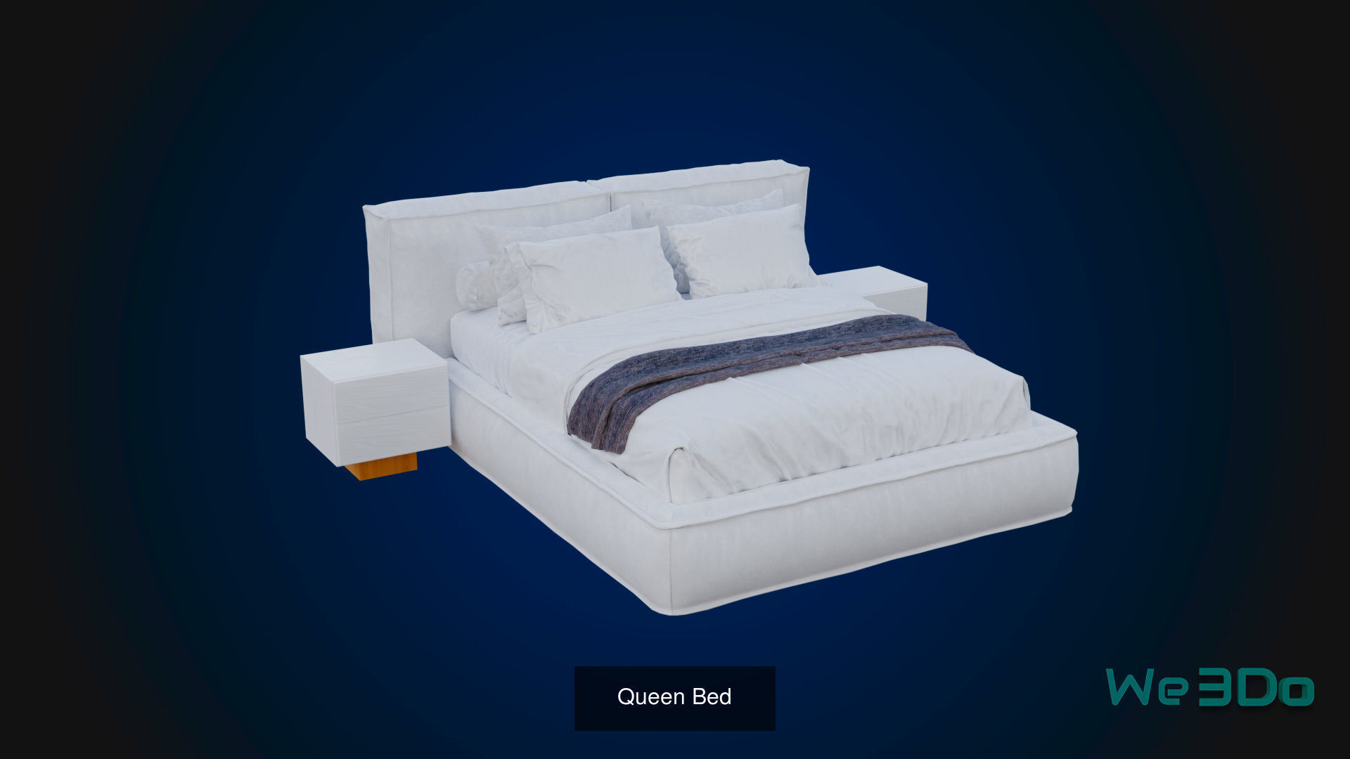 3D Model Collection Modern Beds Pack - Low Poly VR / AR / low-poly ...