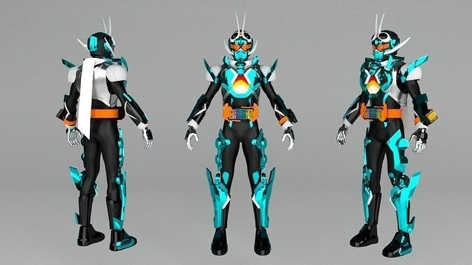 Kamen Rider Gotchard 3D model | CGTrader