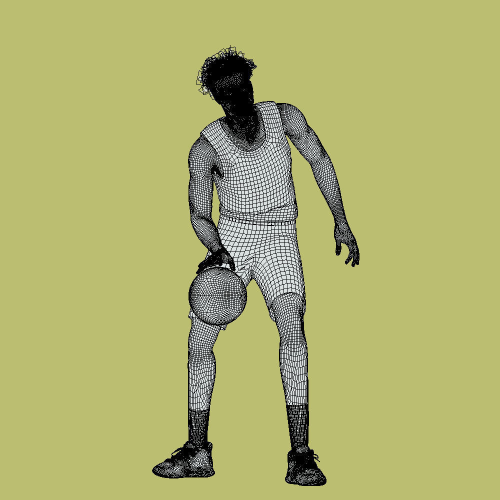 3D rigged Scottie Barnes Toronto Raptors NBA 3D model animated rigged ...