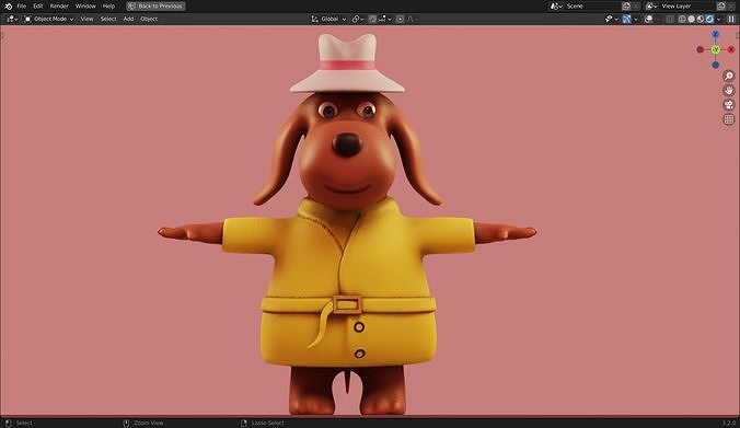 3D model Bloodhound Detective Dog 3D Model VR / AR / low-poly | CGTrader