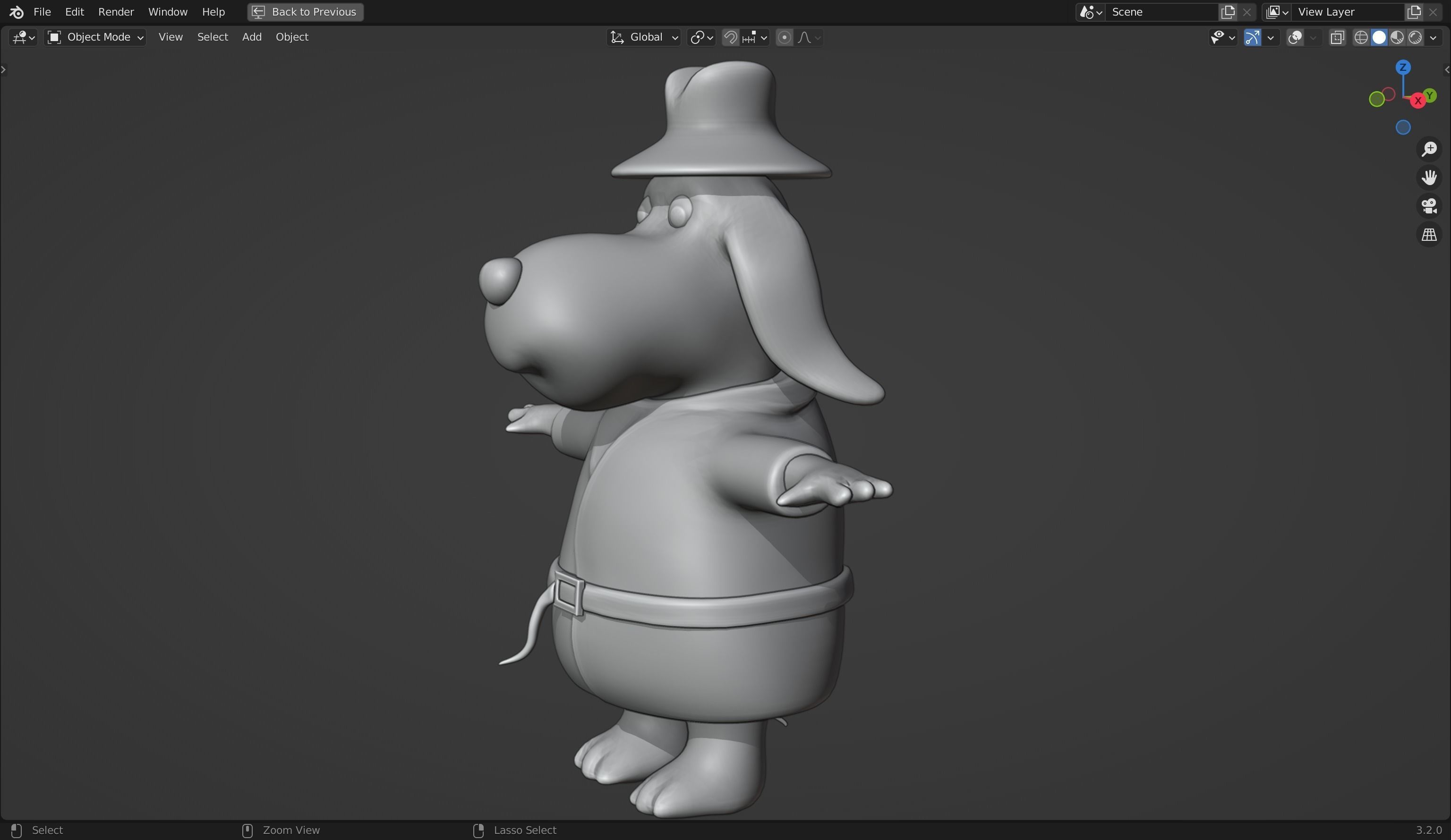 3D model Bloodhound Detective Dog 3D Model VR / AR / low-poly | CGTrader