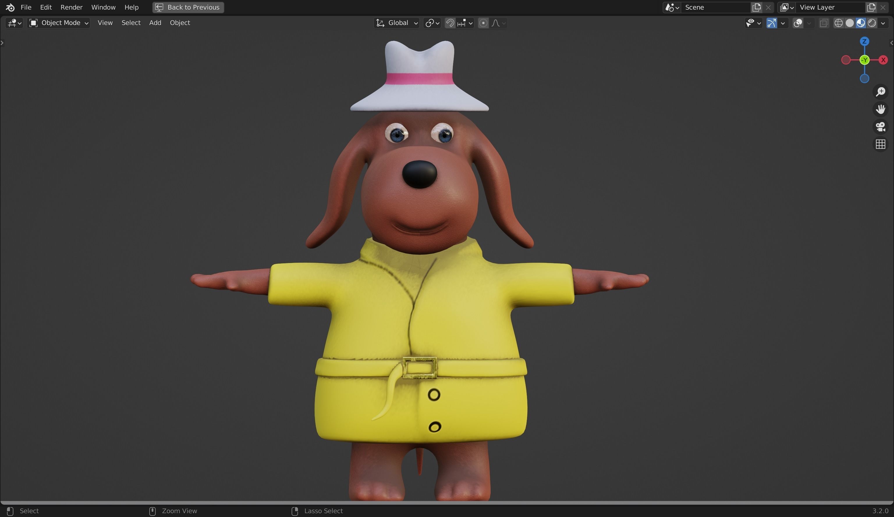 3D model Bloodhound Detective Dog 3D Model VR / AR / low-poly | CGTrader