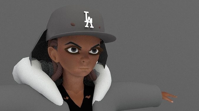 3D model Riley Freeman in Winter Jackets VR / AR / low-poly | CGTrader