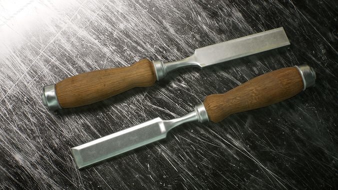 3D model Chisel Game Ready VR / AR / low-poly | CGTrader