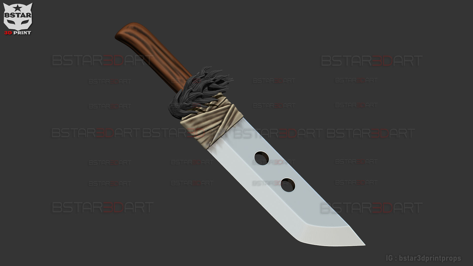 Slaugher Demon Blade - Yuji Itadori Weapon - Jujutsu Kaisen 3D model 3D ...
