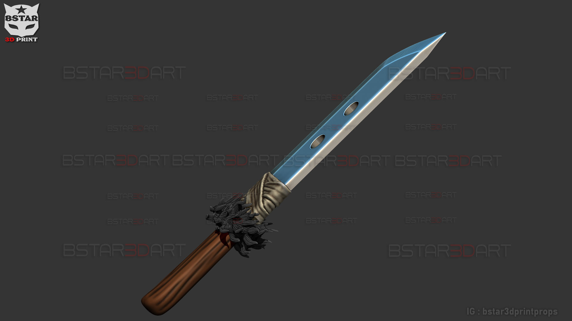 Slaugher Demon Blade - Yuji Itadori Weapon - Jujutsu Kaisen 3D model 3D ...