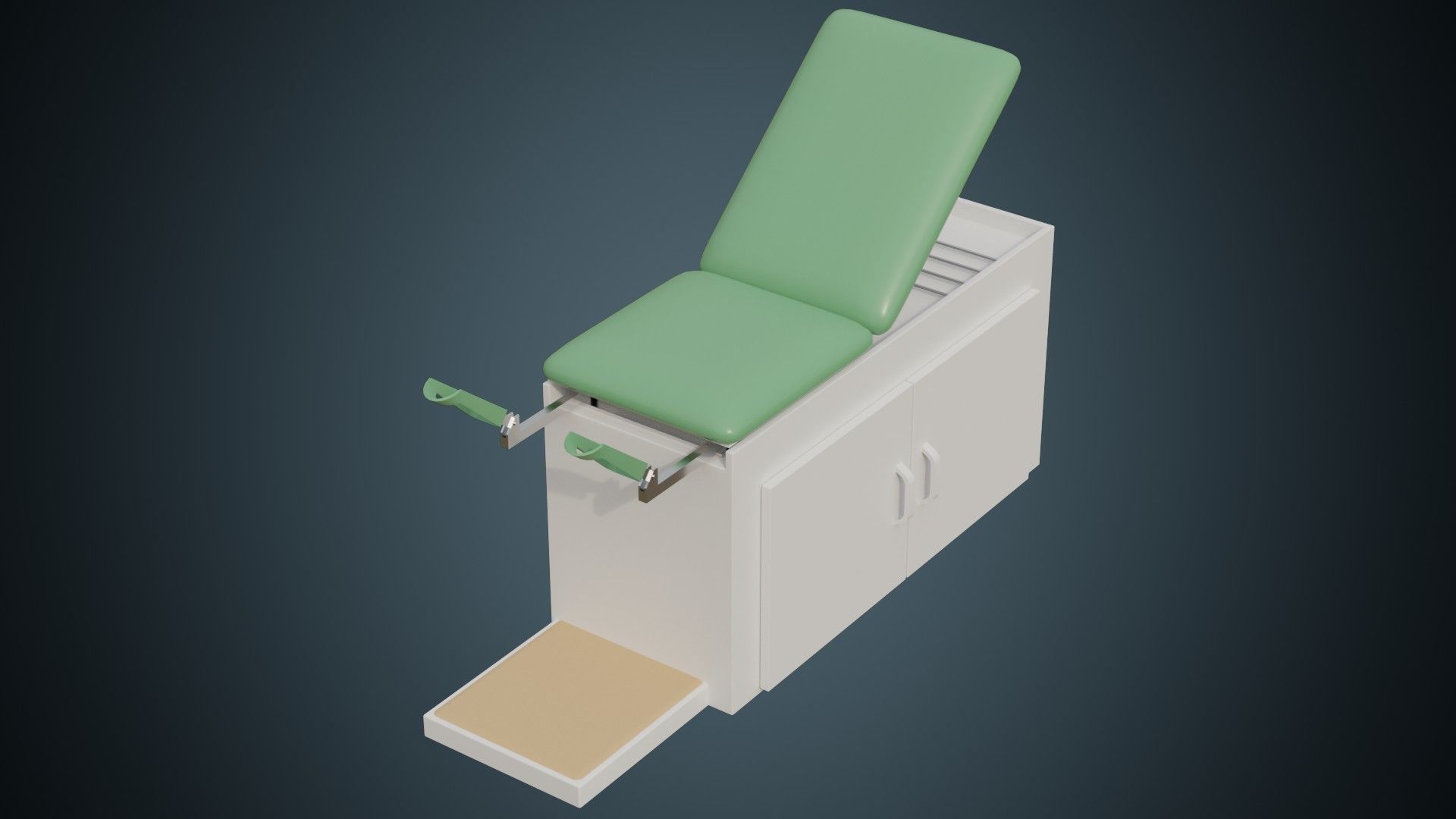 3D model Exam Table 1 Basic VR / AR / low-poly | CGTrader