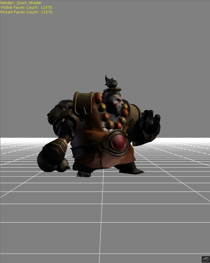 3D model Akai Monk Skin VR / AR / low-poly | CGTrader