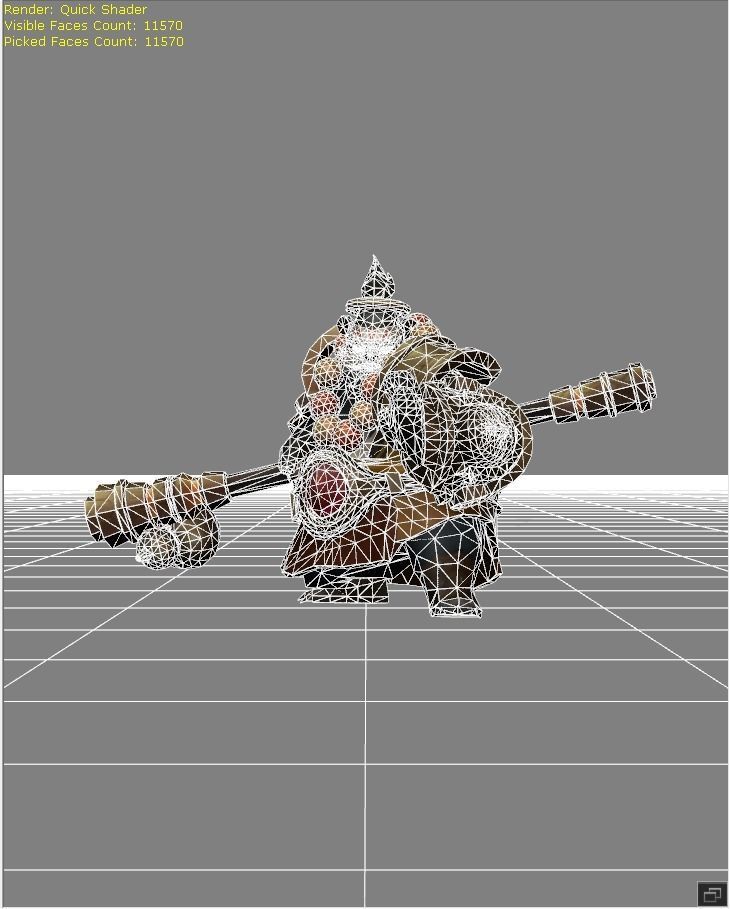 3D model Akai Monk Skin VR / AR / low-poly | CGTrader