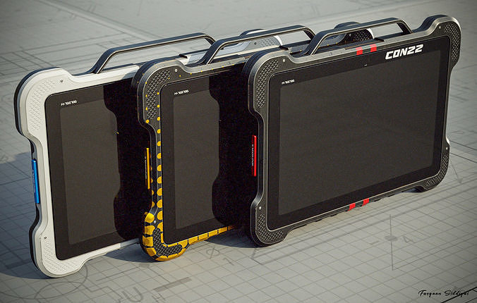 3D model Sci-fi Controller V22 PBR VR / AR / low-poly | CGTrader