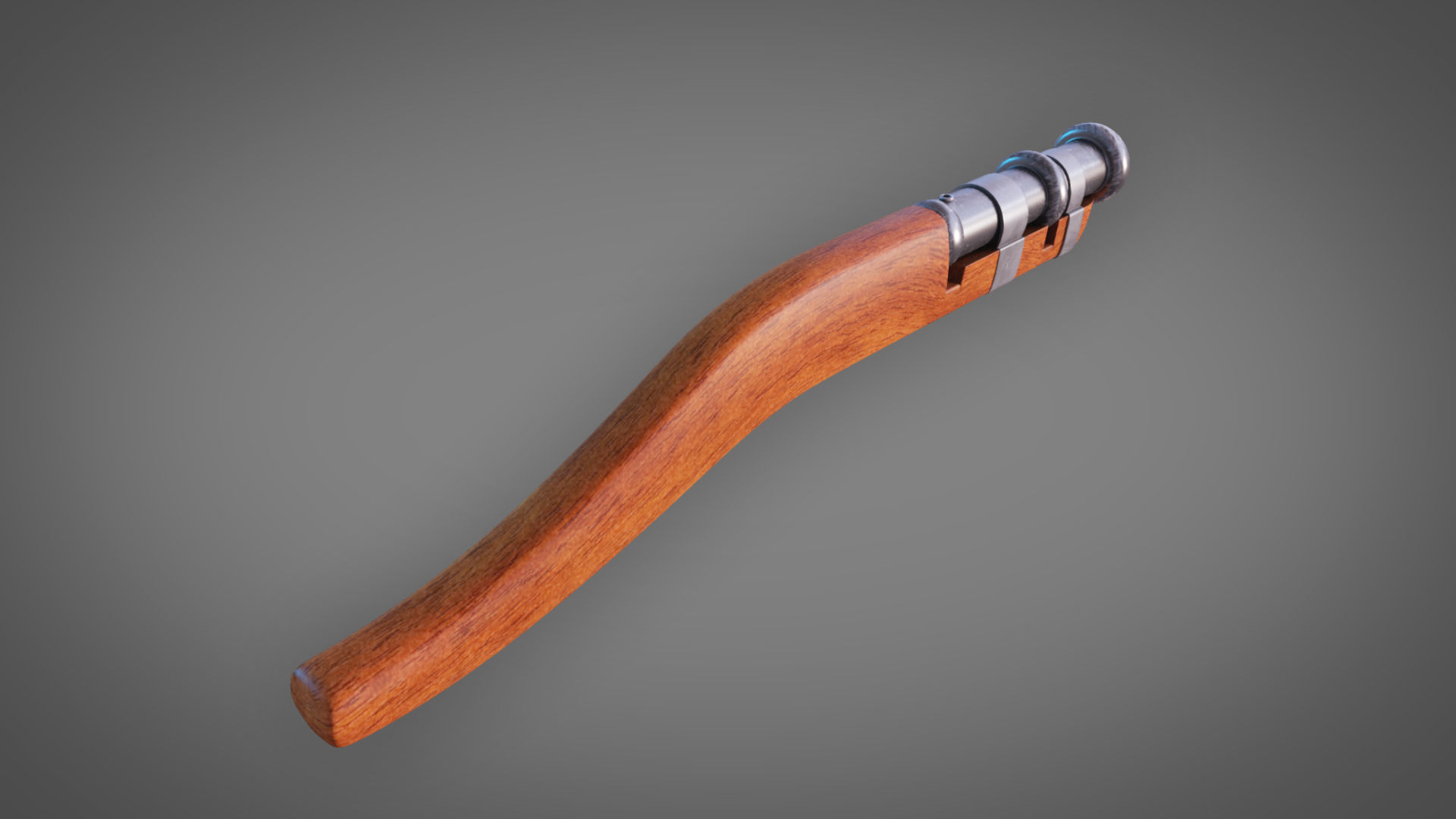 3D model Medieval HandCannon Short Version 3D Model Lowpoly VR / AR ...