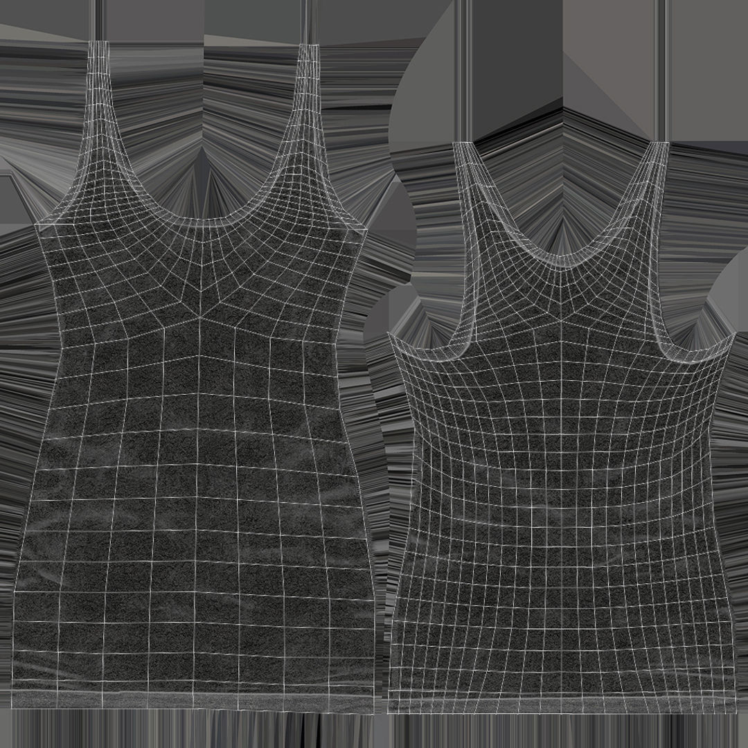 3D model Tank top VR / AR / low-poly | CGTrader