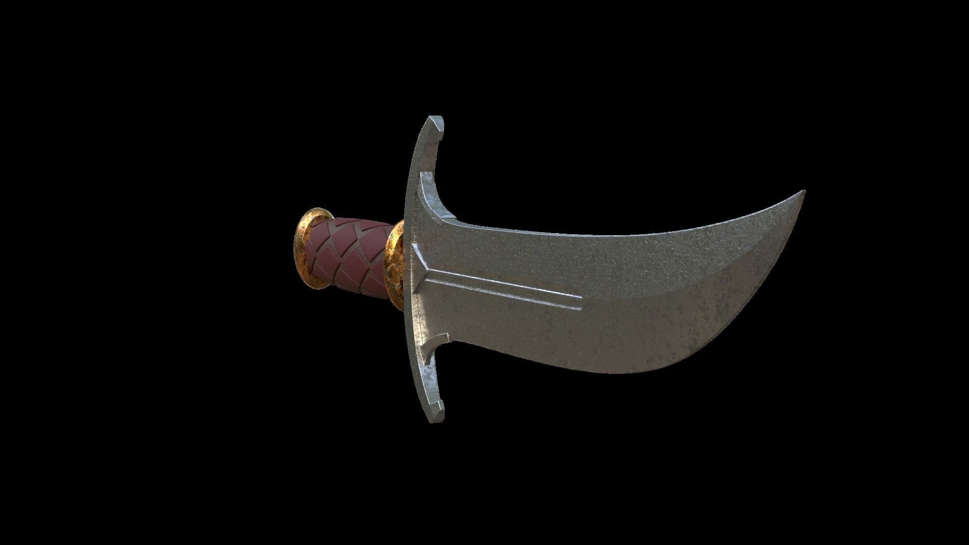 Sussur Dagger Baldurs Gate 3 3D model 3D printable | CGTrader
