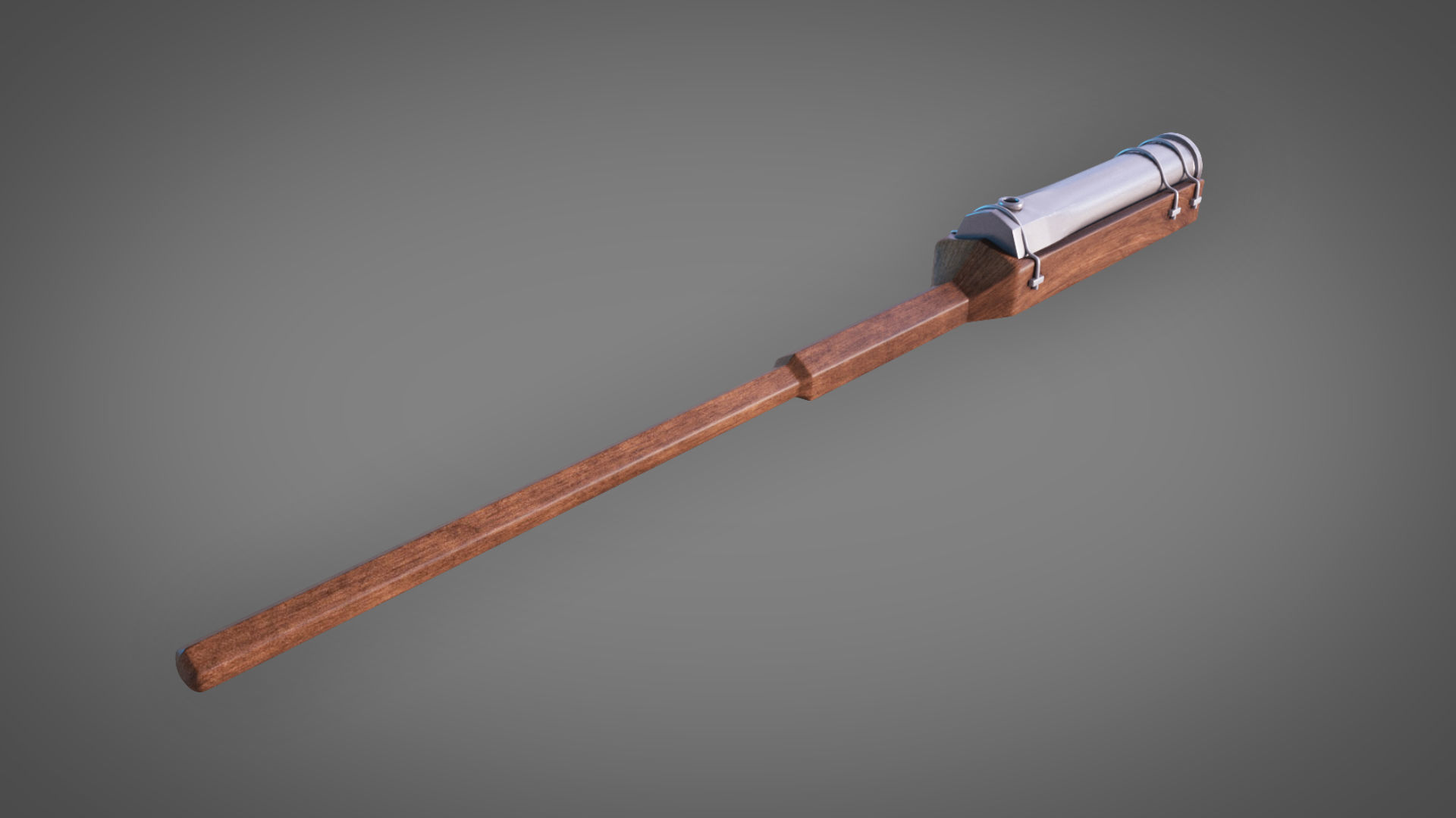 3D model Medieval Firearm HandCannon 3D Model Lowpoly VR / AR / low ...