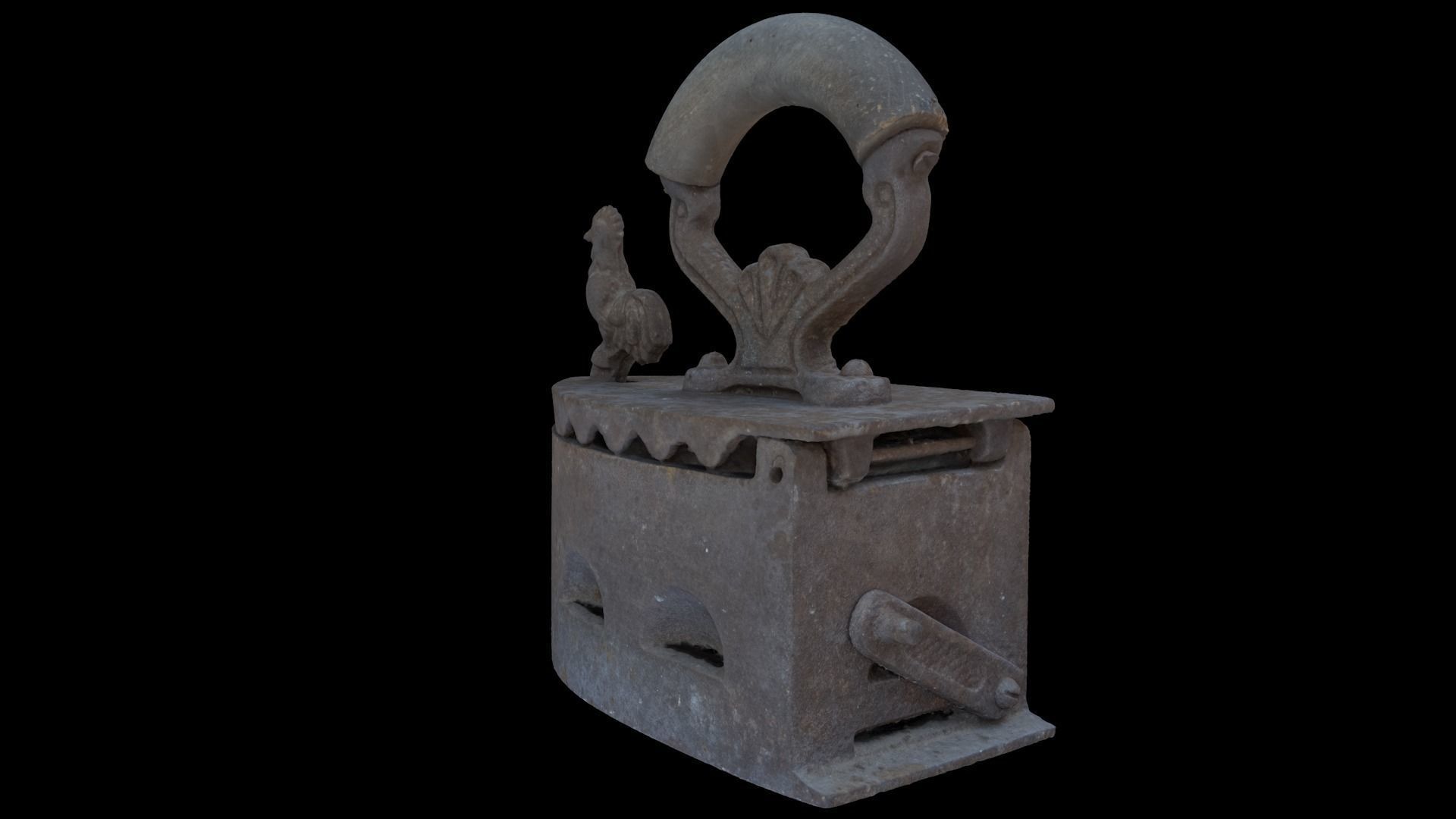 Coal iron 3D model | CGTrader
