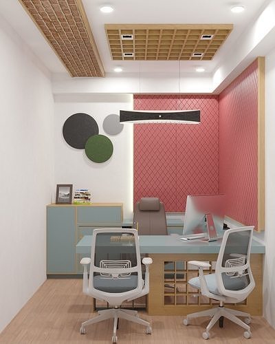 Small Office Interior 3D model | CGTrader