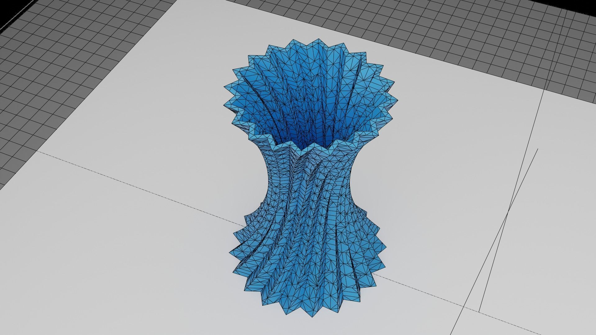 Zigzag wavy Vases 3D model 3D printable | CGTrader