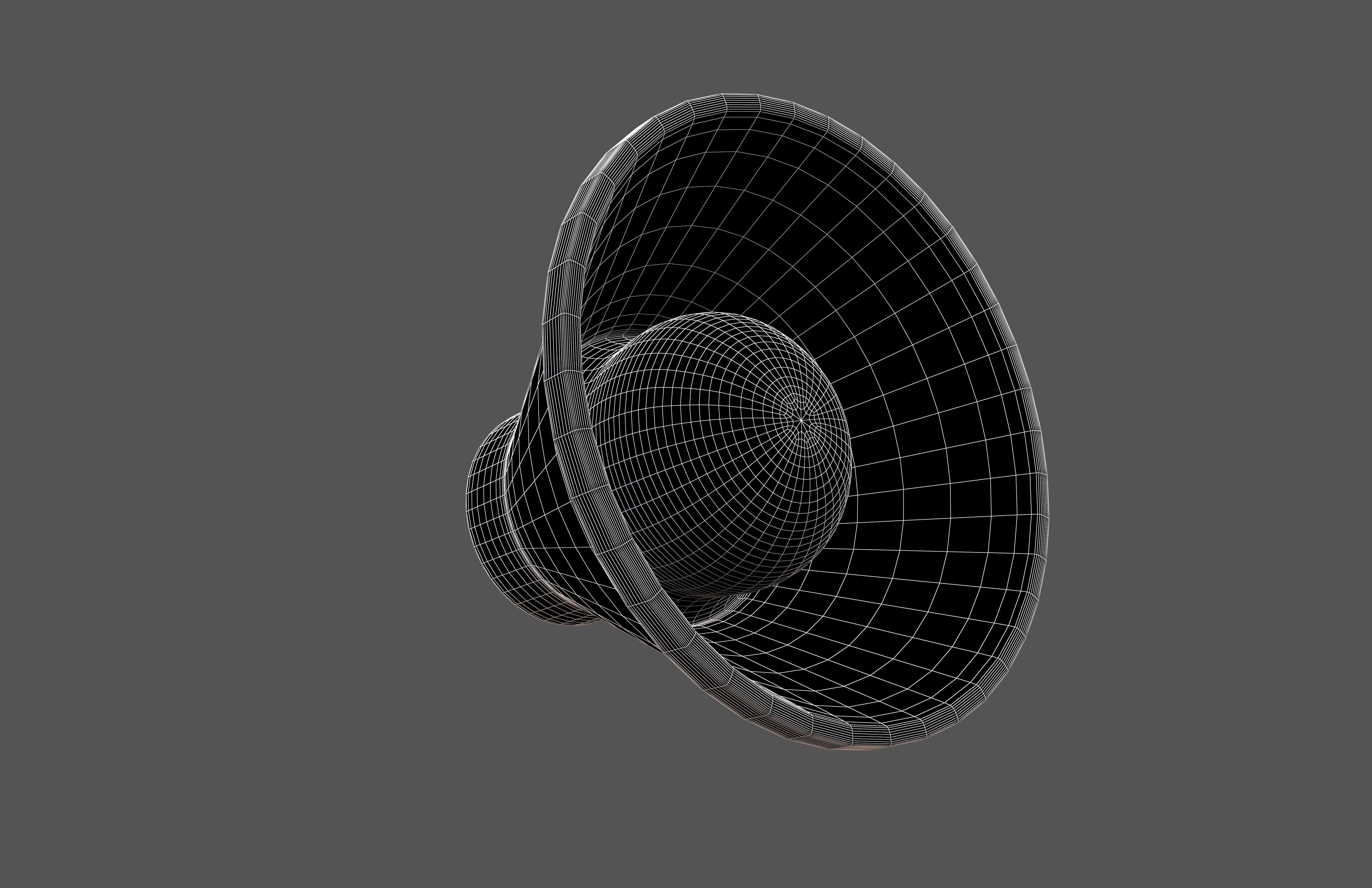 3D model Sound Speaker Icon v1 001 VR / AR / low-poly | CGTrader