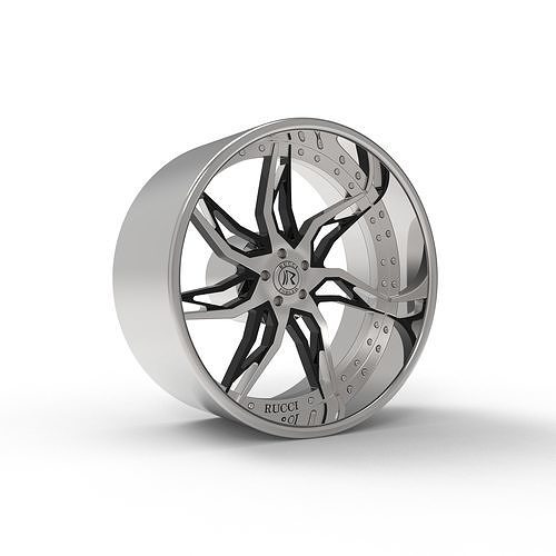 CAPO RUCCI FORGED WHEEL 3D model 3D printable | CGTrader