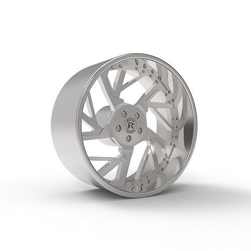 MEGA RUCCI FORGED WHEEL 3D model 3D printable | CGTrader