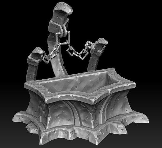 Undead water tank 3d print 3D model 3D printable | CGTrader