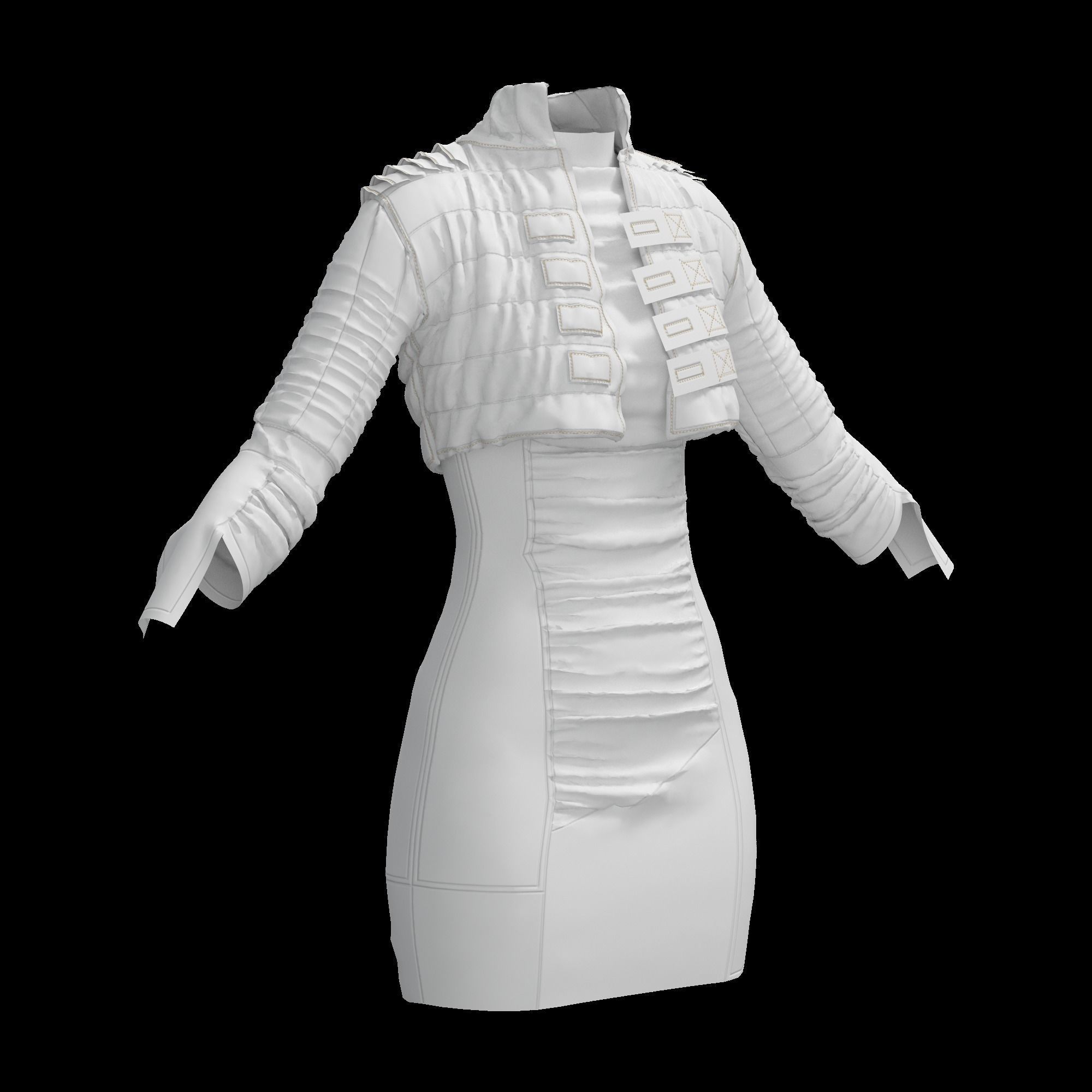 3D model 15 HUDI AND WOMEN JACKET MODELS VR / AR / low-poly | CGTrader