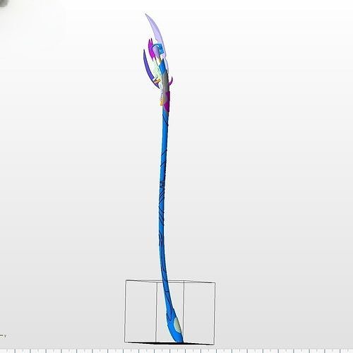 Loki Chitauri Scepter Staff 3D Printed Replica 3D model 3D printable ...