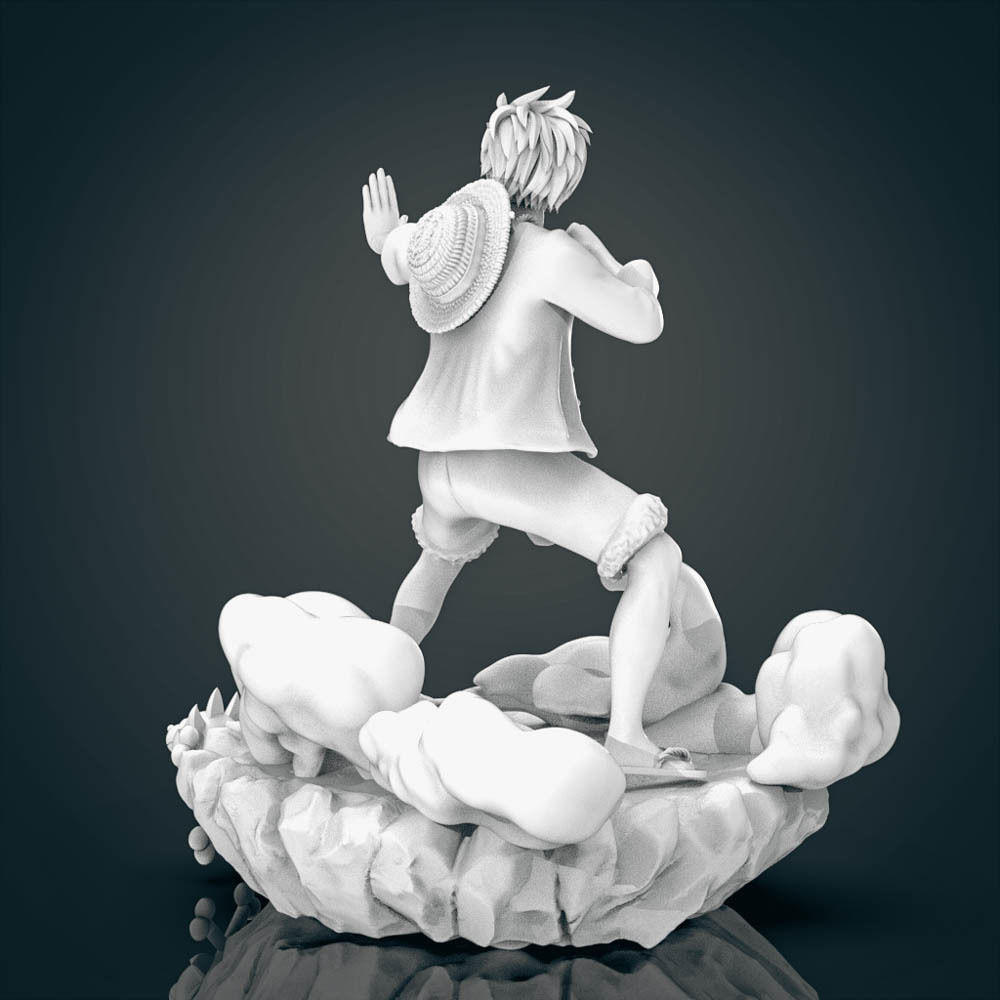 Luffy One Piece 3D Printable 3D model 3D printable | CGTrader