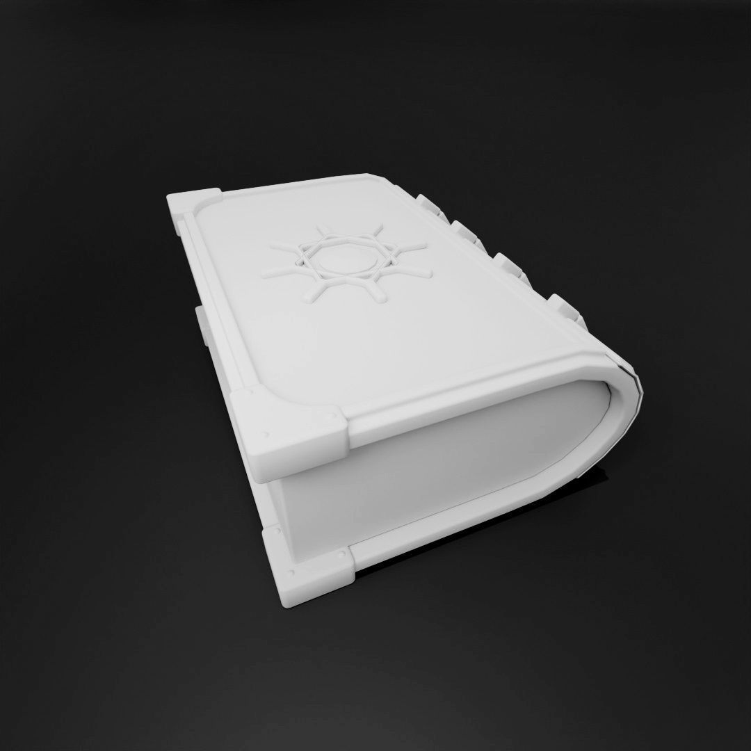 3D model Low poly magic fantasy book VR / AR / low-poly | CGTrader