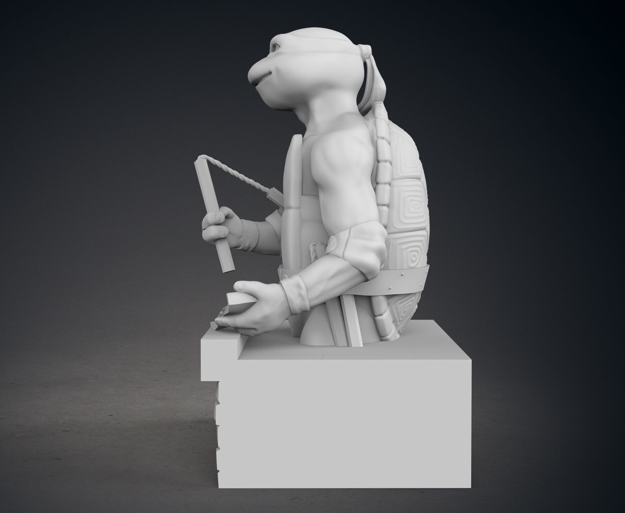 TMNT Pack 3D model 3D printable | CGTrader