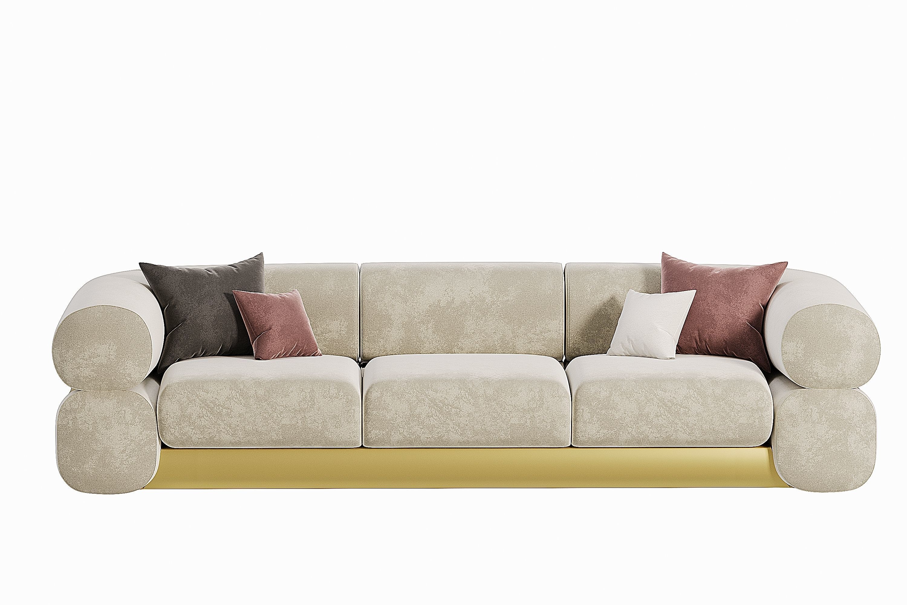 3D model Fitzgerald Modular Sofa VR / AR / low-poly | CGTrader