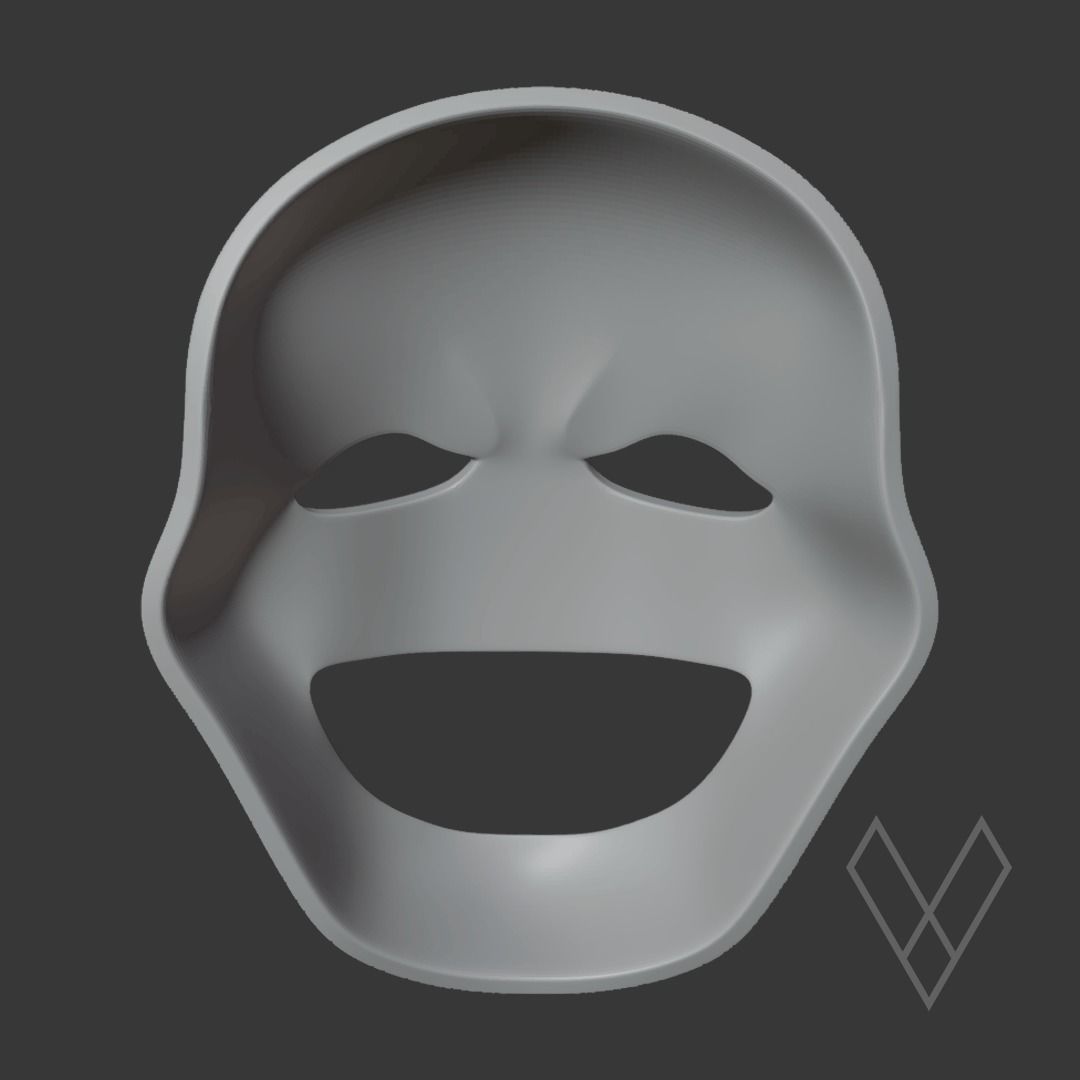 Puppet FNAF Mask 3D model 3D printable | CGTrader