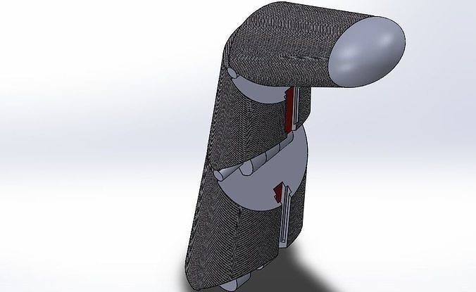 High-Quality SolidWorks 3D Model - Index Ring Finger 3D model 3D ...